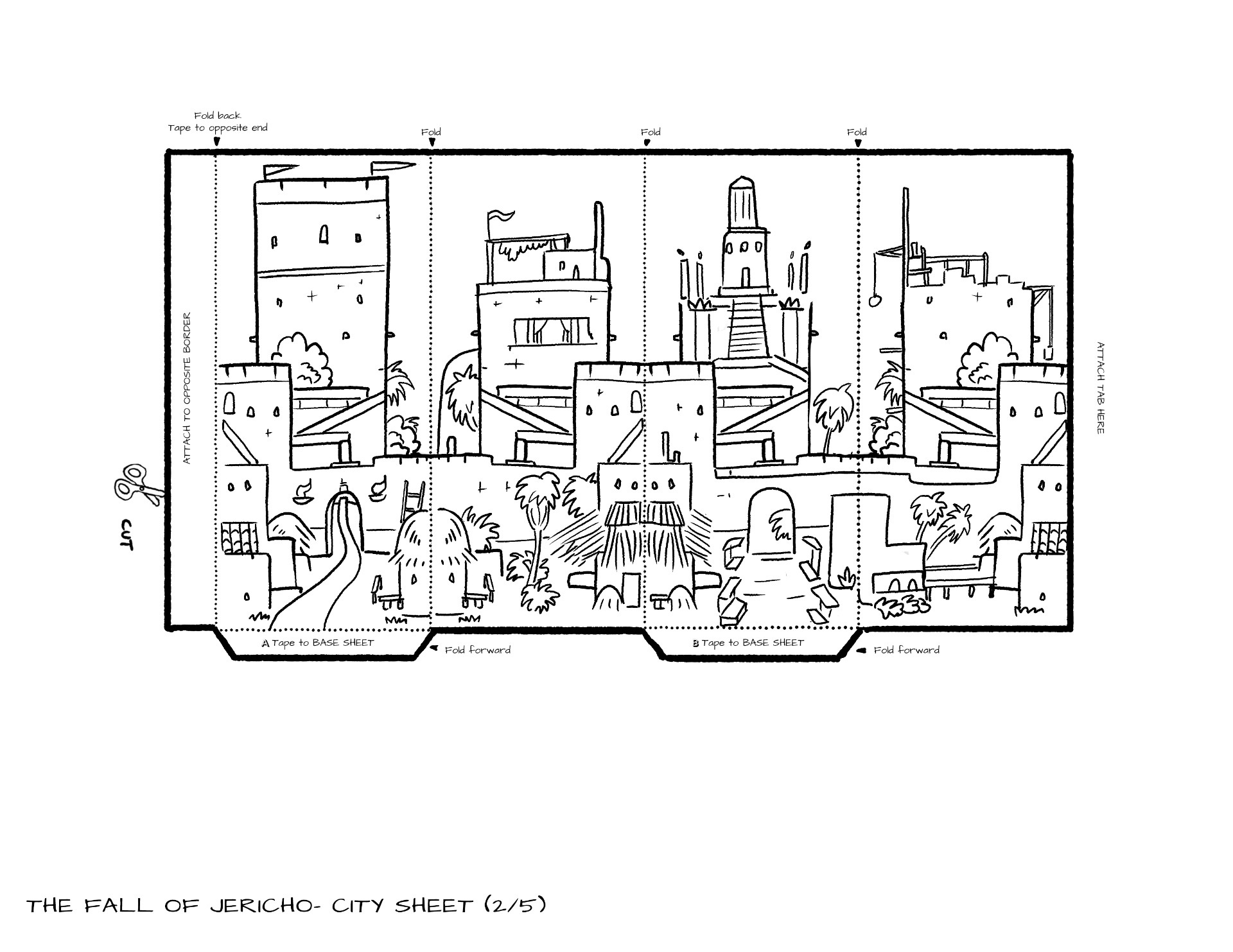 Craft | The Fall of Jericho :: Biblical Toolbelt