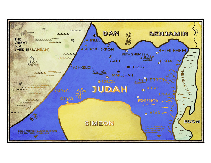 Study & Color | The Tribe of Judah :: Biblical Toolbelt