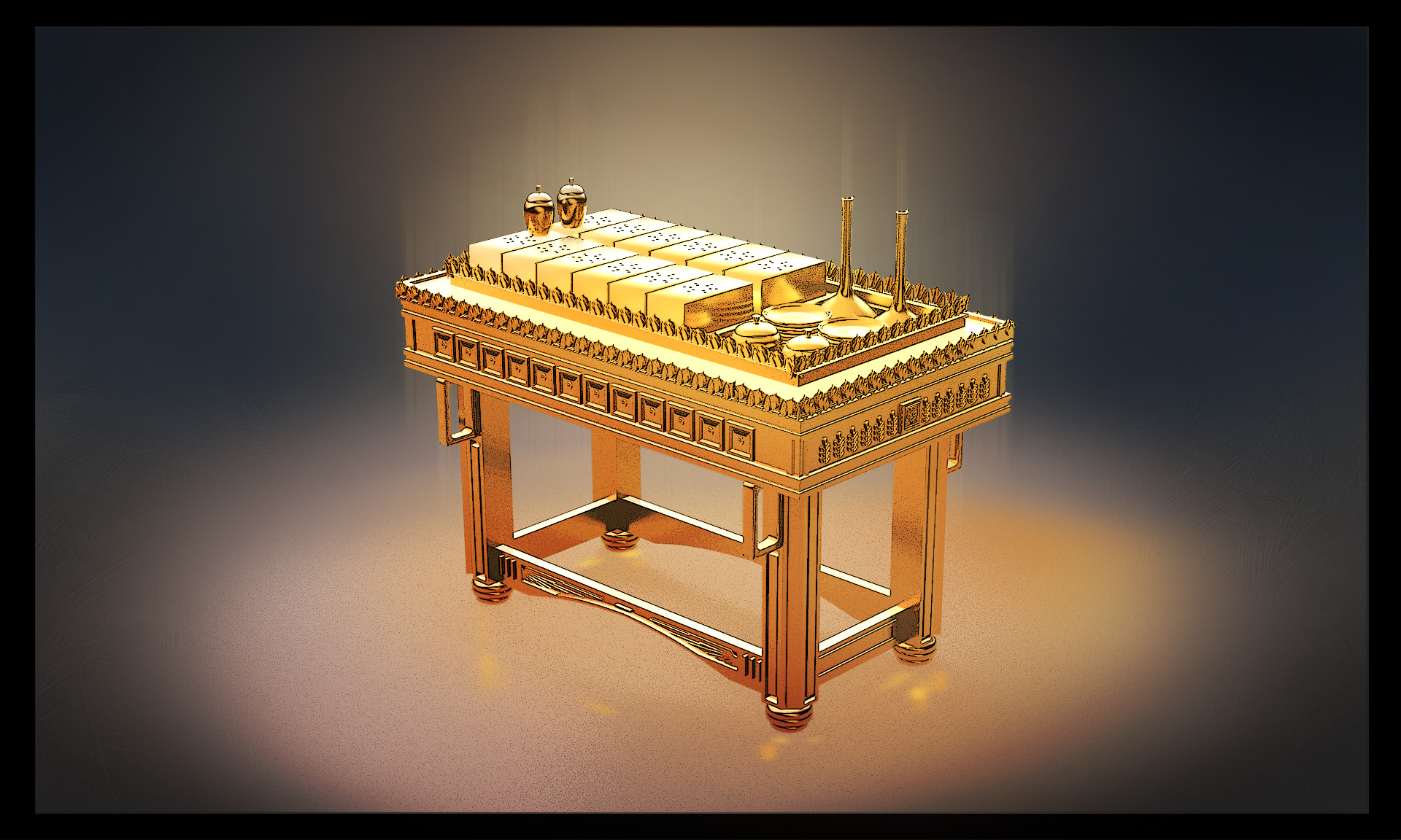 Table Of Showbread Tabernacle | Cabinets Matttroy