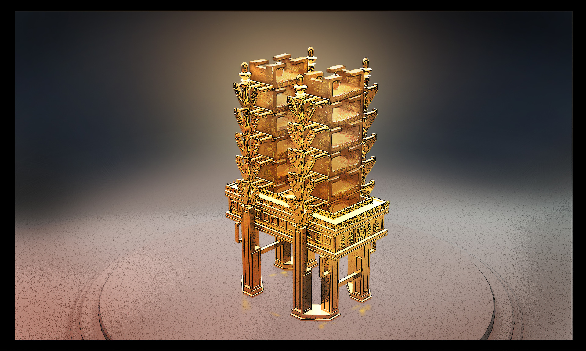 The Table of Showbread | Model B: Stacks