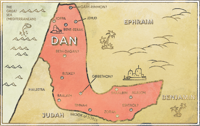 Study & Color | The Tribe of Dan