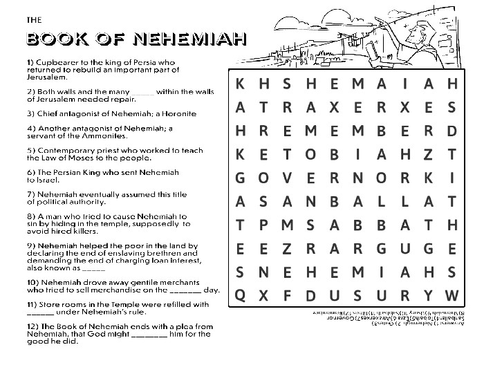Word Search | Nehemiah