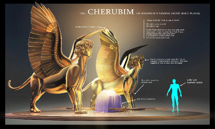 The Cherubim, Solomon's Temple