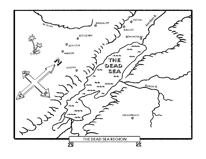 Study & Color | The Dead Sea Region